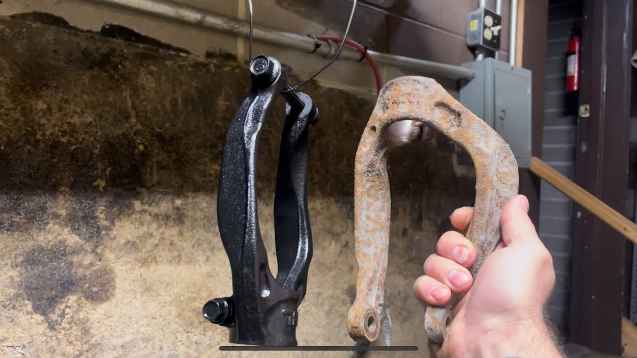 Rust Removal Via Electrolysis!! Rear Suspension Part 1. K Series ...