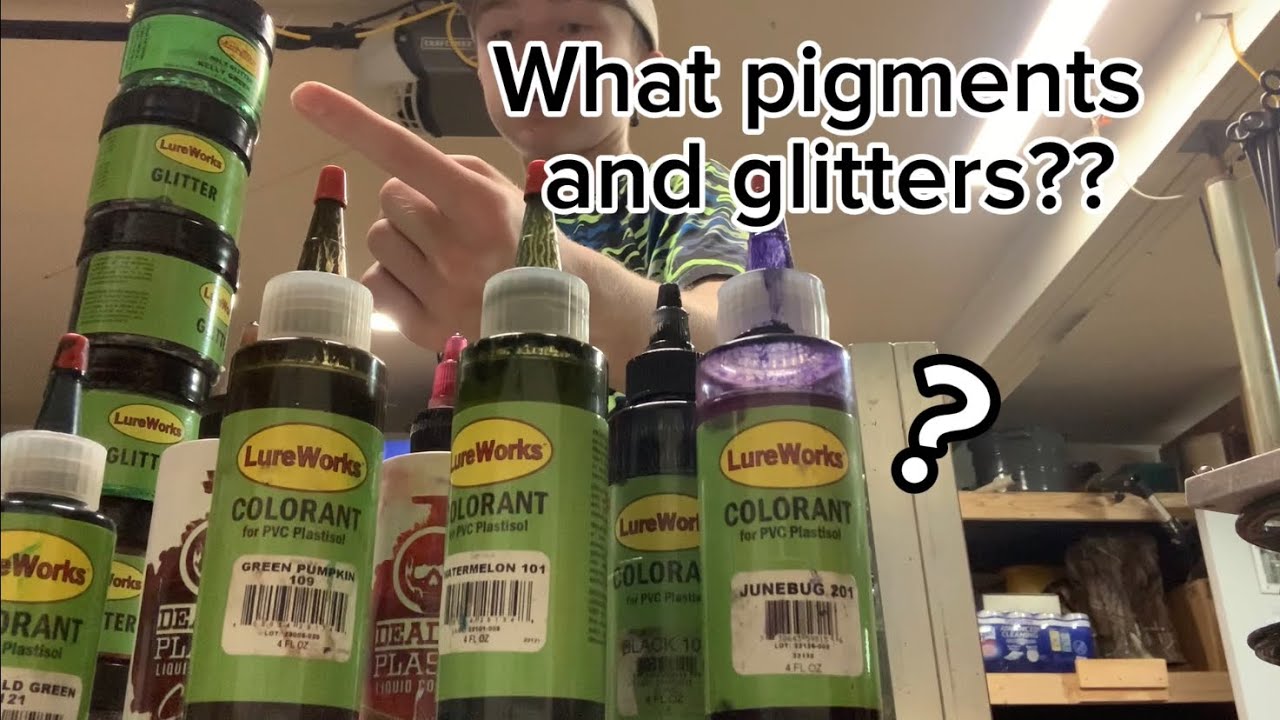 What colors and glitters to get as a beginner to soft plastics - YouTube