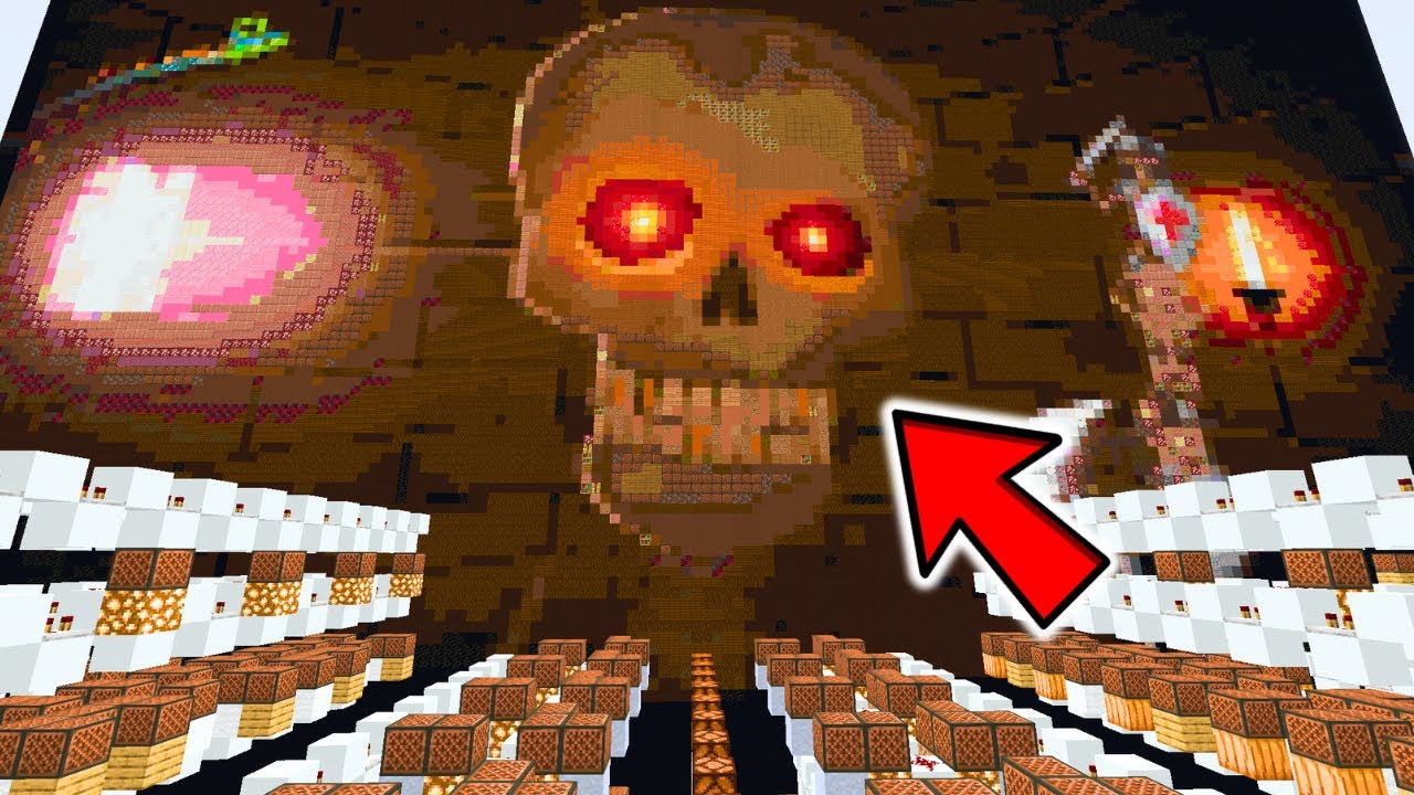 I Made the ''Skeletal Shenanigans" with Minecraft Note Block ...