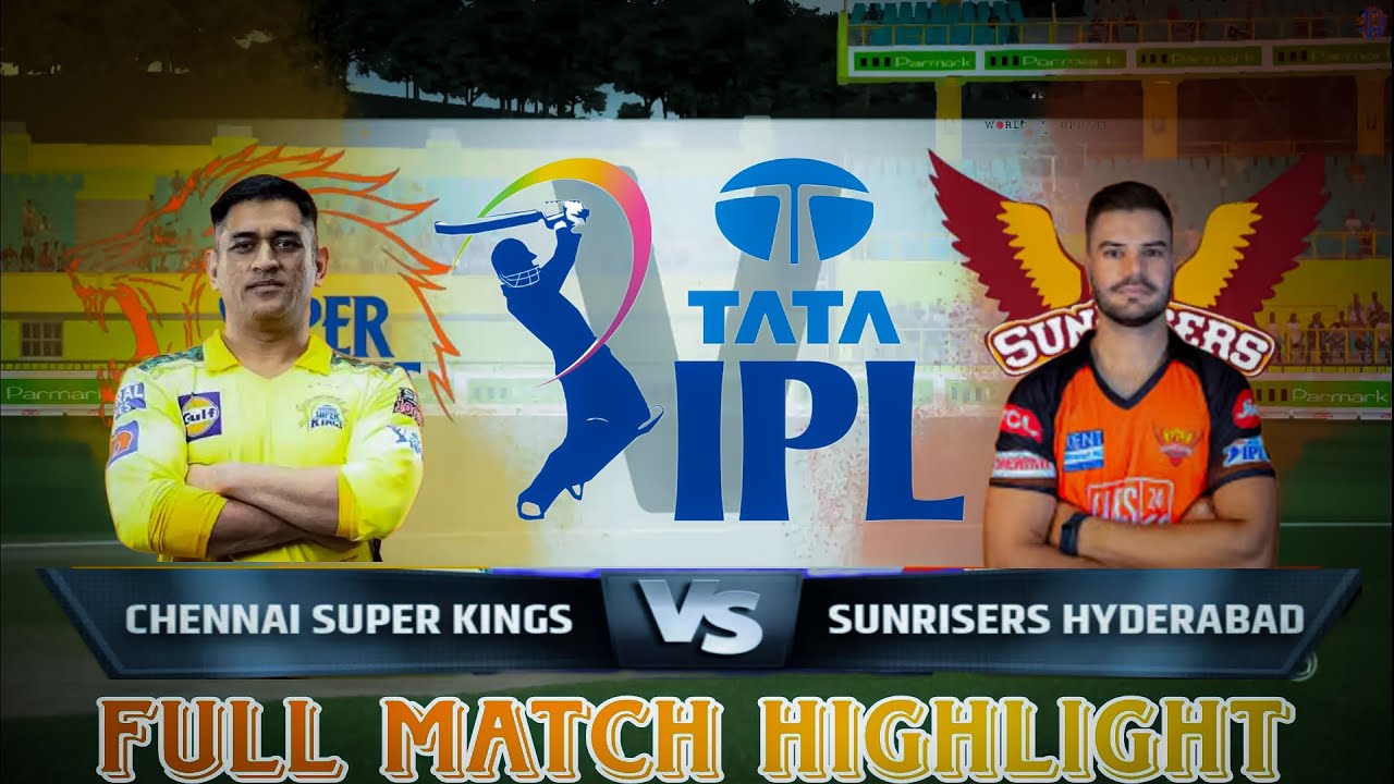 CSK vs SRH Match Highlight | Easy Win For CSK | MS Dhoni | Aiden ...