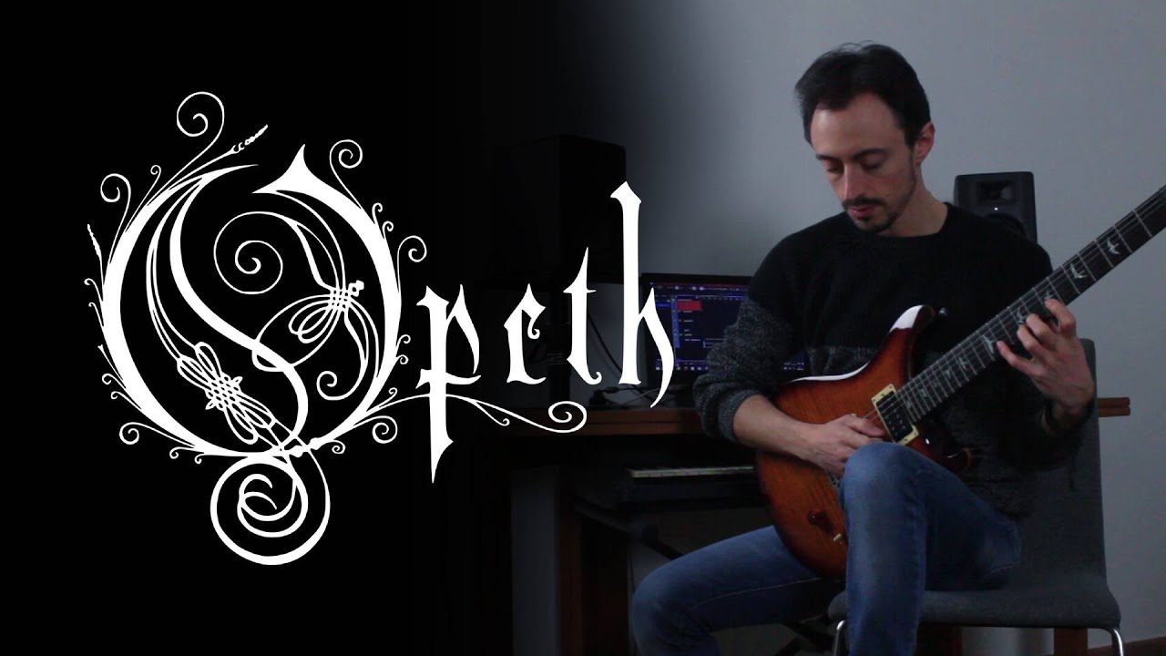 Opeth - Deliverance - Guitar Solo 1&2 cover - YouTube