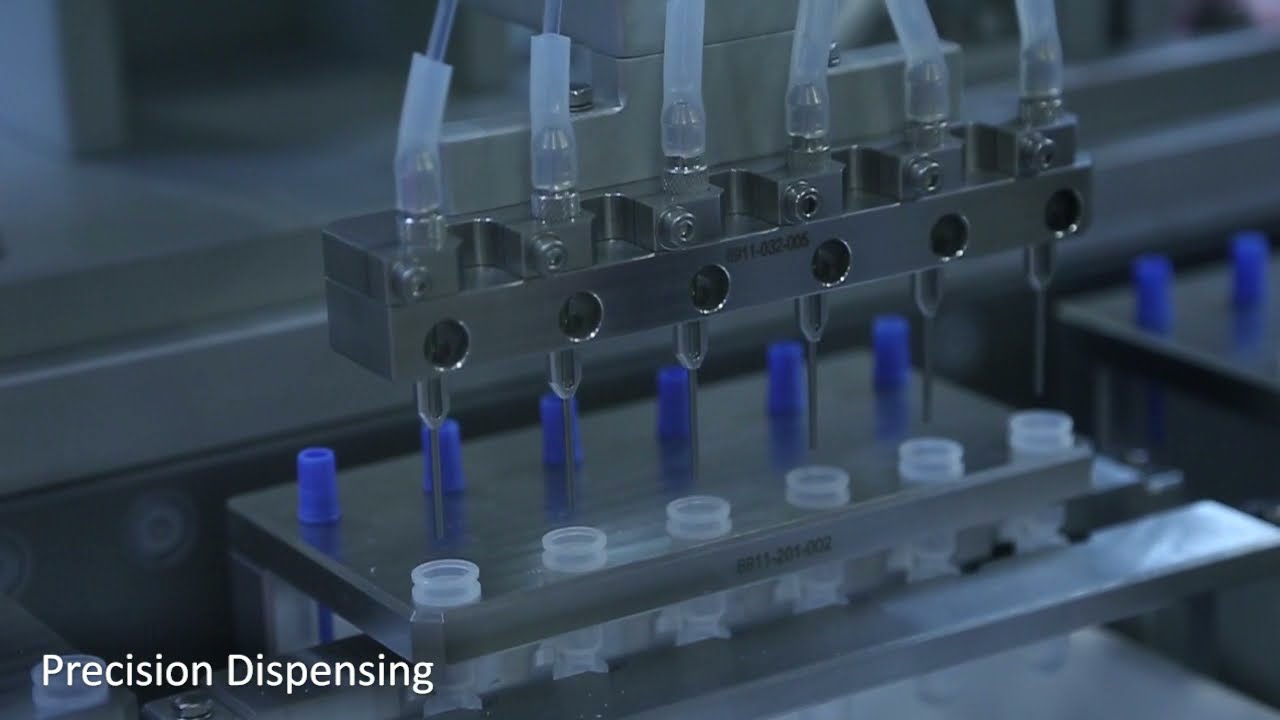 Diagnostic Swab Kit Assembly Machine - YouTube