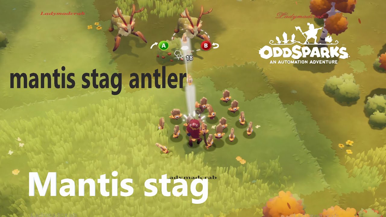 Mantis Stag Antler - ODDSPARKS AN AUTOMATION ADVENTURE - YouTube
