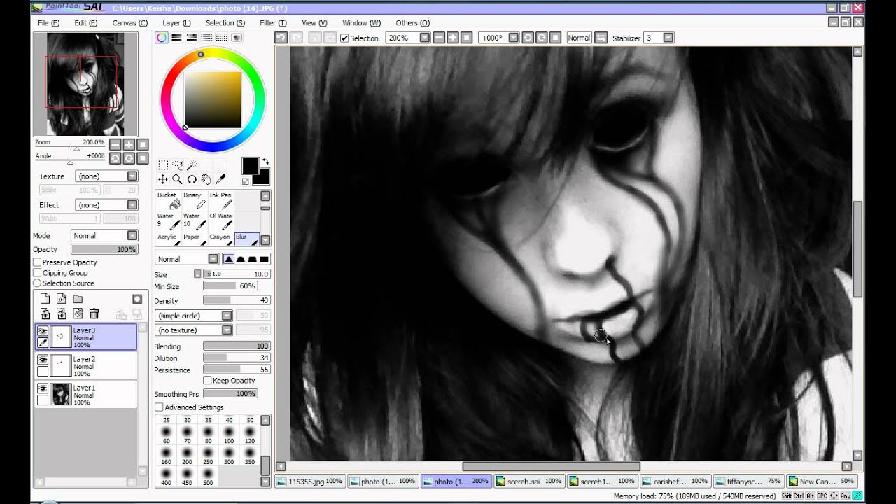 Quick and Easy "Scary" Photo Edit - YouTube