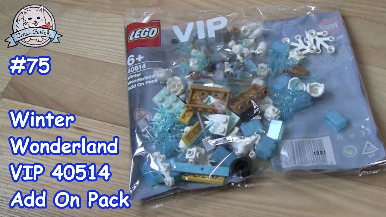 Rund um die Klemmbausteine Folge 75 Winter 40514 Wonderland VIP Add On ...