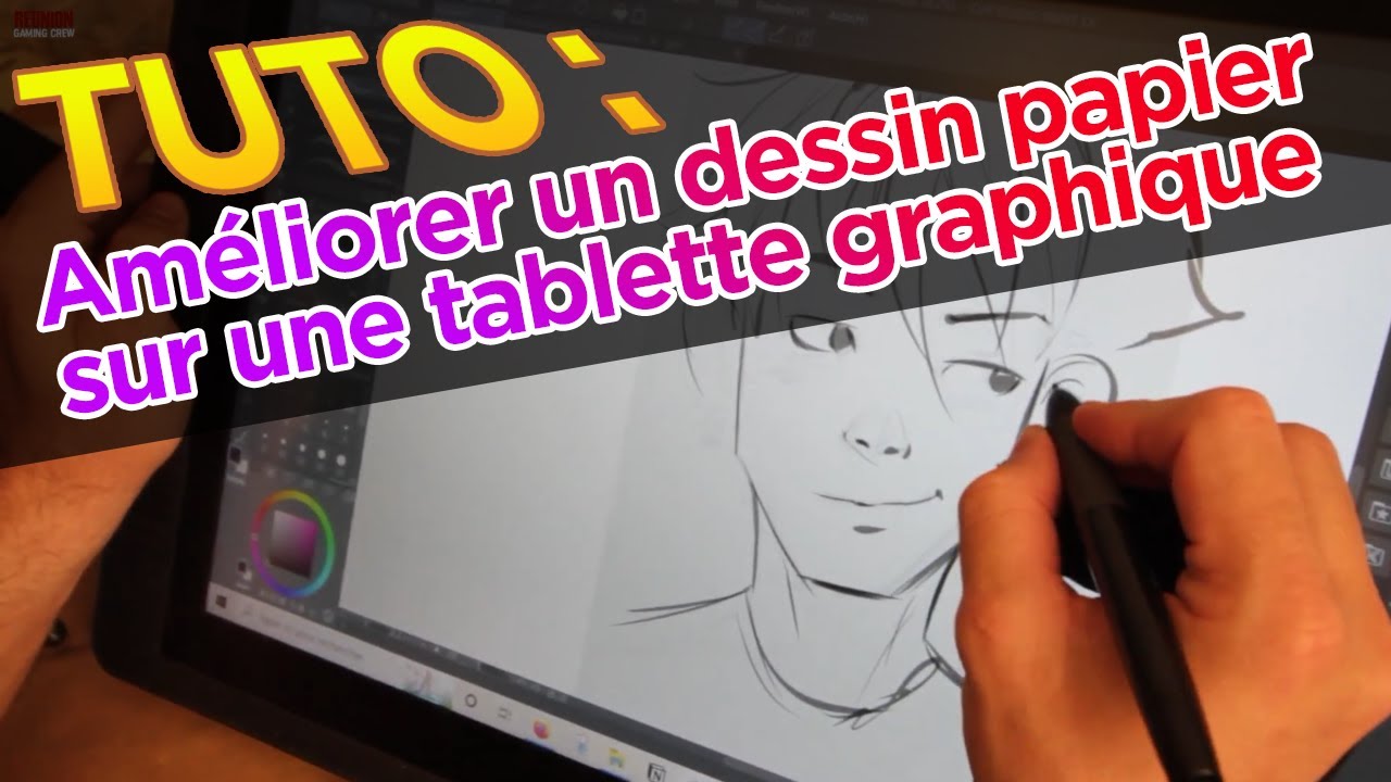 Donner vie à vos dessins avec Clip Studio sur tablette graphique ...