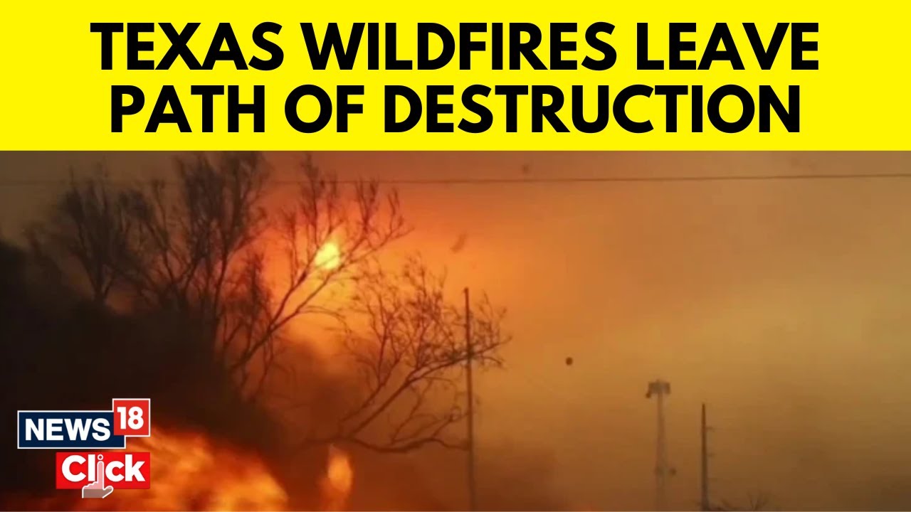 Texas Wildfires | Texas Panhandle | Second-largest Fire In Texas ...