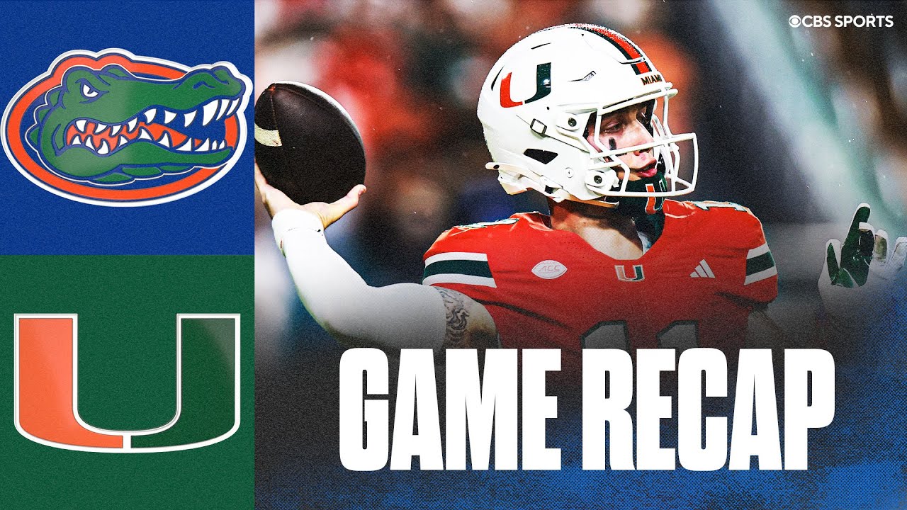 No. 4 Miami puts away Florida late | Gators' struggles continue ...