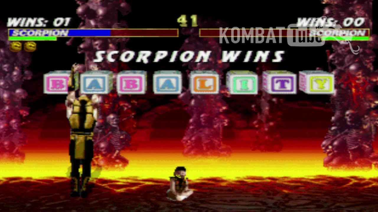 MK III Scorpion Babality - YouTube