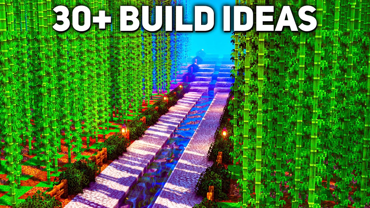30+ Build Projects for Survival Minecraft 1.19 #5 - YouTube