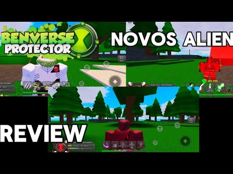 REVIEW DOS NOVOS ALIENS DO BENVERSE PROTECTOR - YouTube