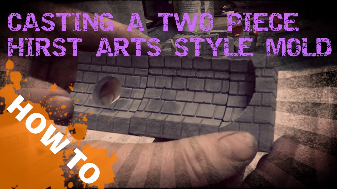 Casting a Two Piece Mold - YouTube