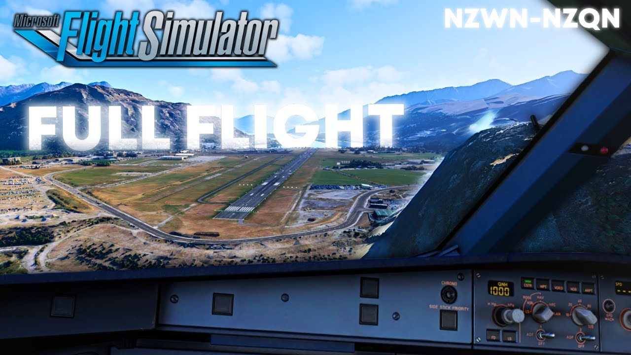 The Most CHALLENGING Flight in NEW ZEALAND! | Wellington - Queenstown ...