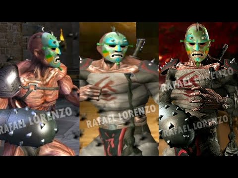 MORTAL KOMBAT DRAHMIN Evolution Skin Costume, Fatality & Super Moves MK ...
