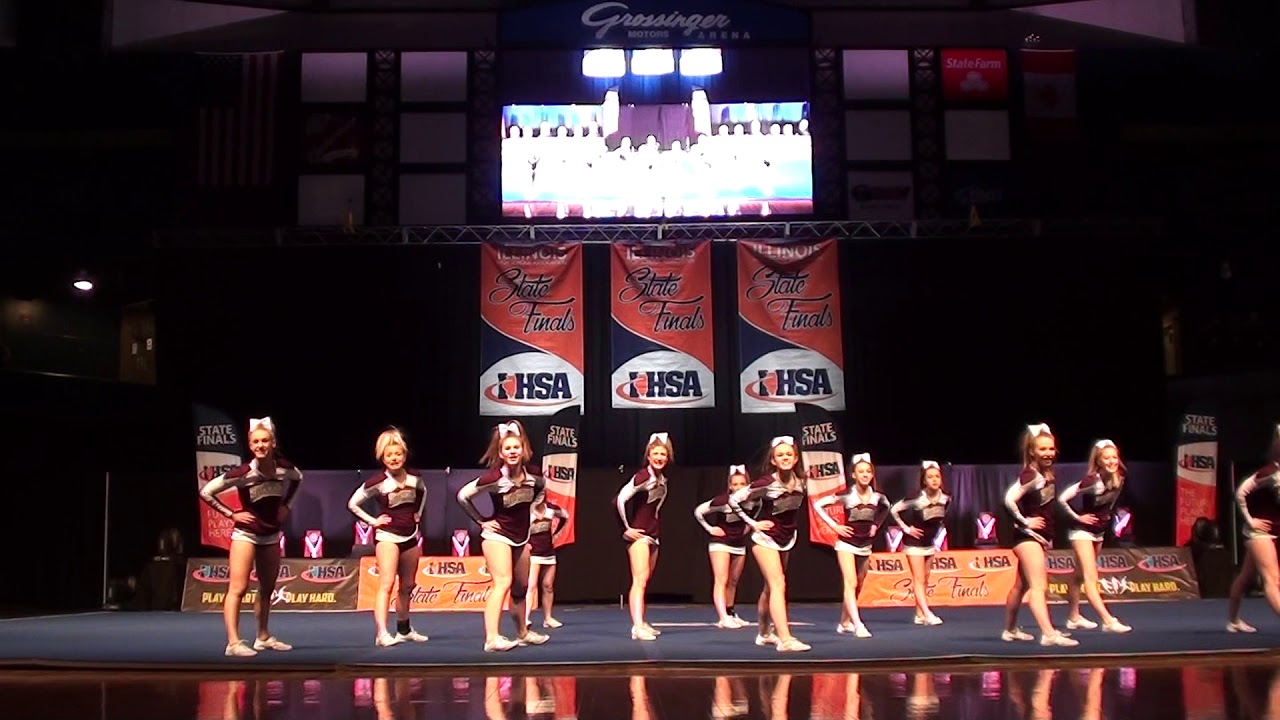 Rocket Cheer at State 2018 - YouTube