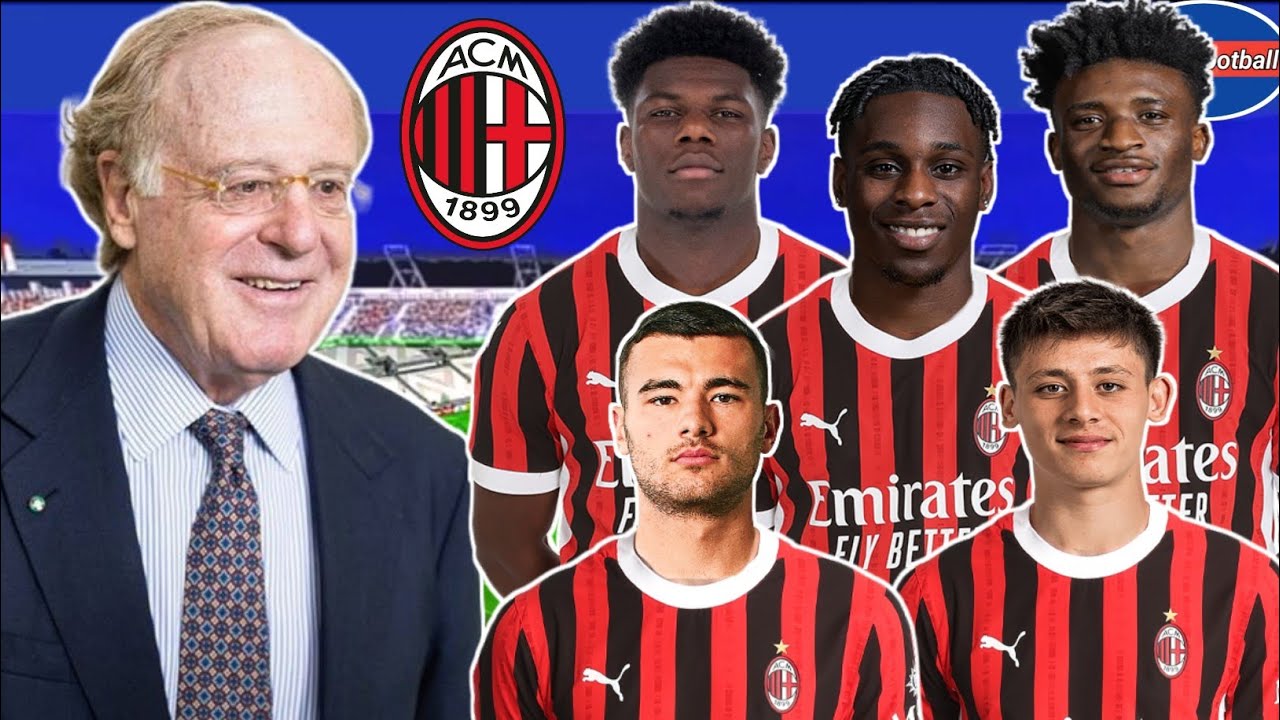 AC Milan President Scaroni Top 10 Transfer Targets 😱 AC Milan Transfers ...