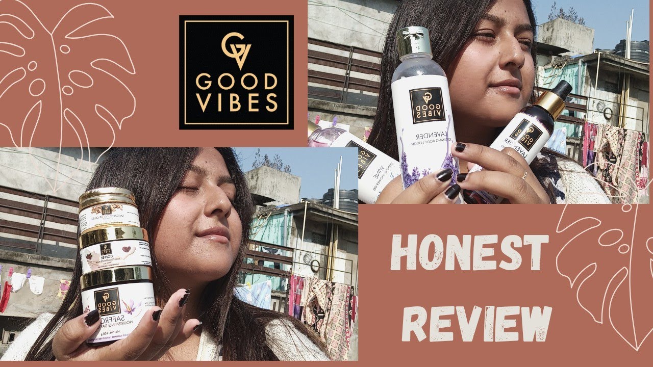GOOD VIBES product reviews ( oily skin ) - YouTube