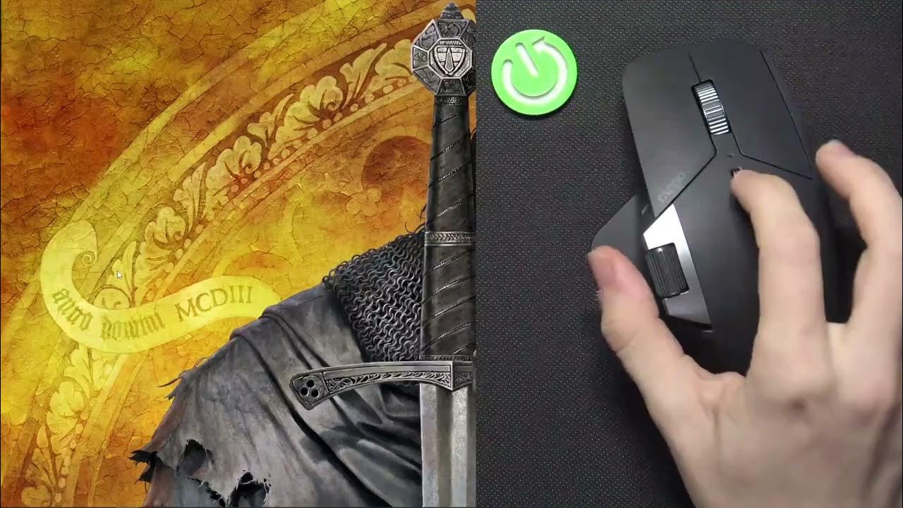 How to Cycle through DPI Presets on Rapoo MT760L - YouTube