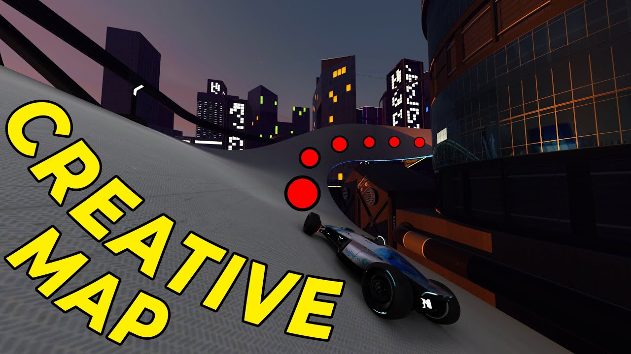 SUPER CREATIVE TECH MAP || Trackmania Cup of the Day - YouTube