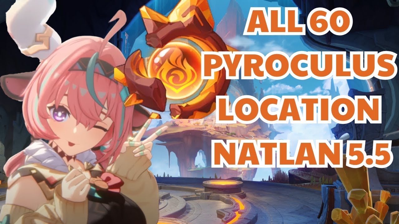 All 60 Pyroculus Locations | Genshin Impact Natlan 5.5 - YouTube