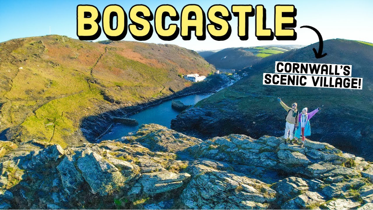 BEAUTIFUL BOSCASTLE! Walking the Southwest Coast Path | Cornwall Vlog ...