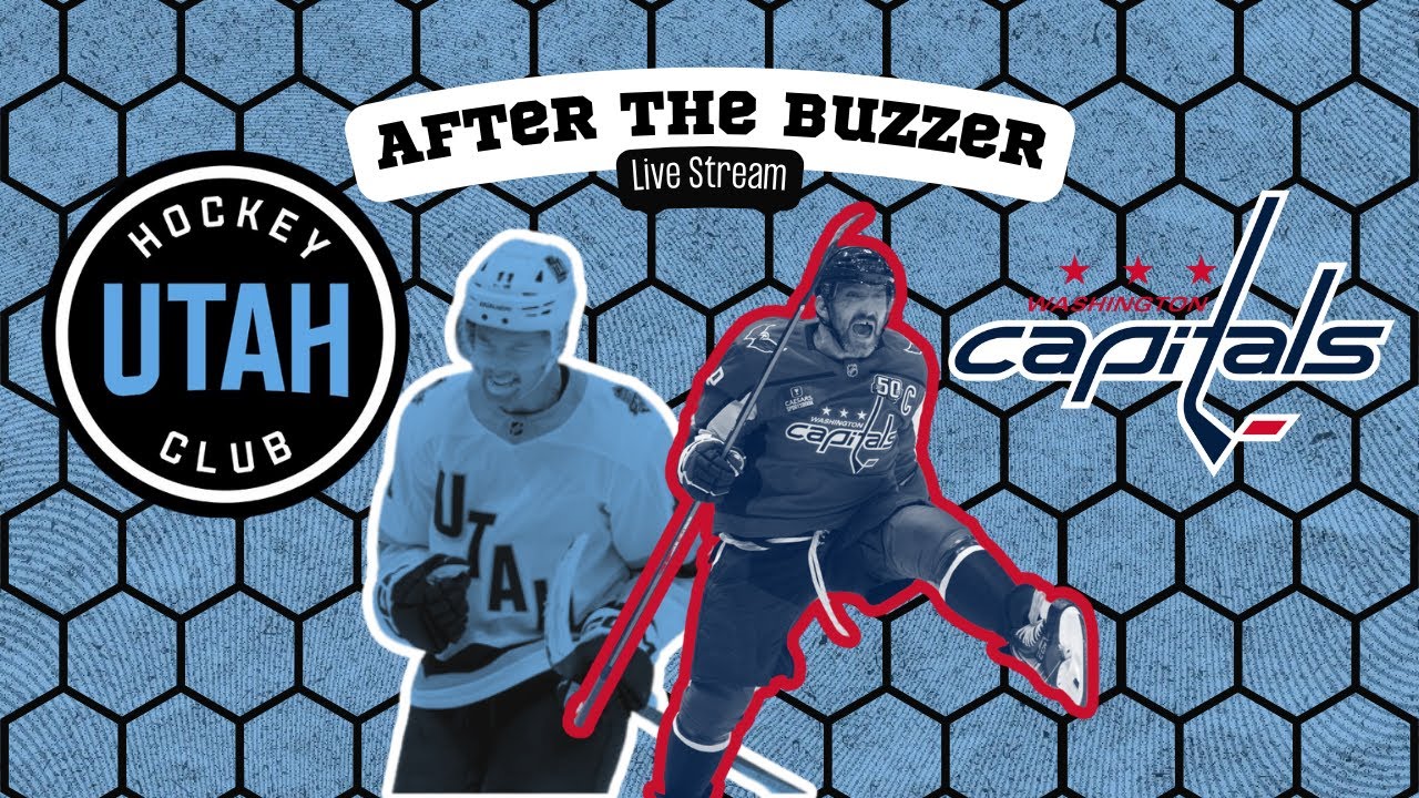 After The Buzzer | Utah Hockey Club vs. Washington Capitals Postgame ...