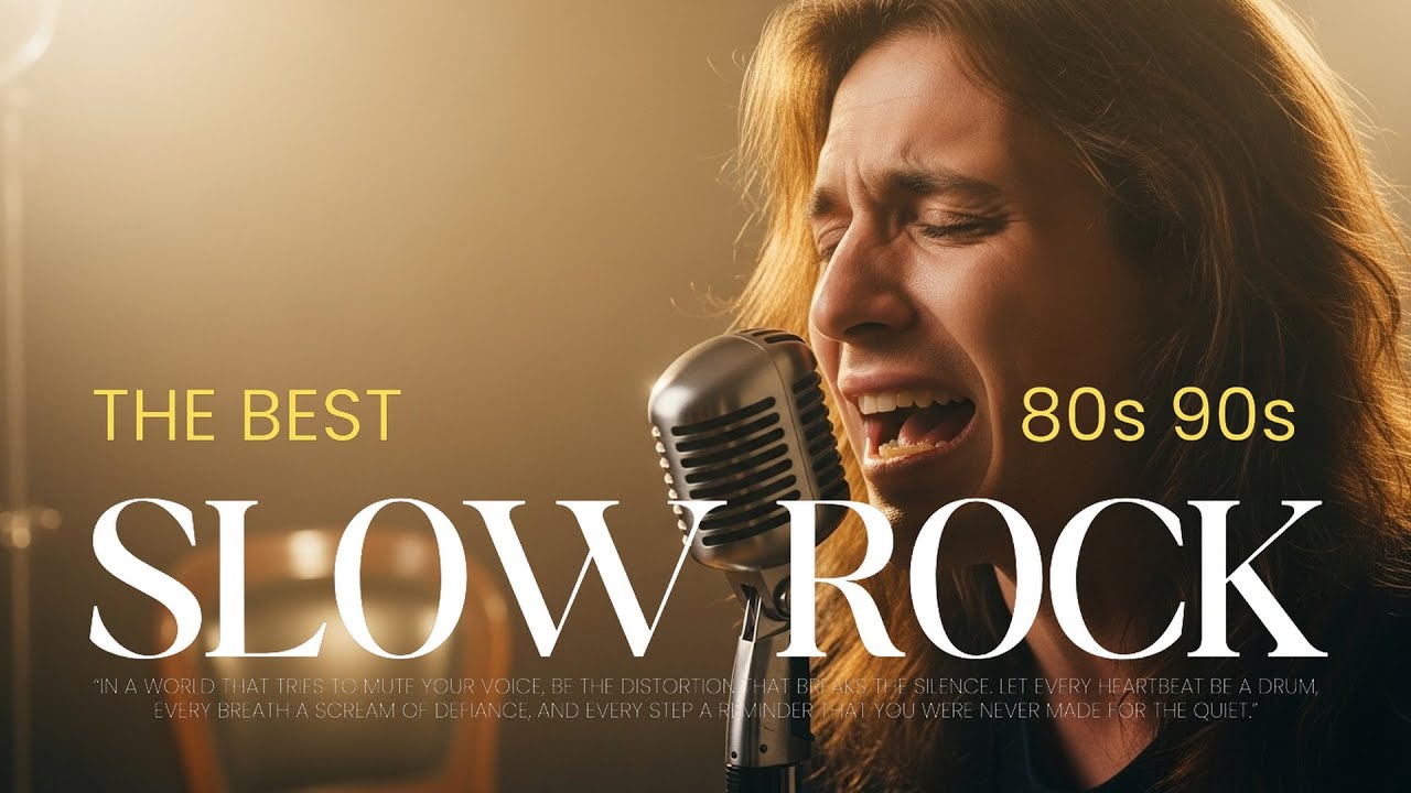 Slow Rock Music 80s 90s • Rainy Window Rock & Gentle Echoes - YouTube