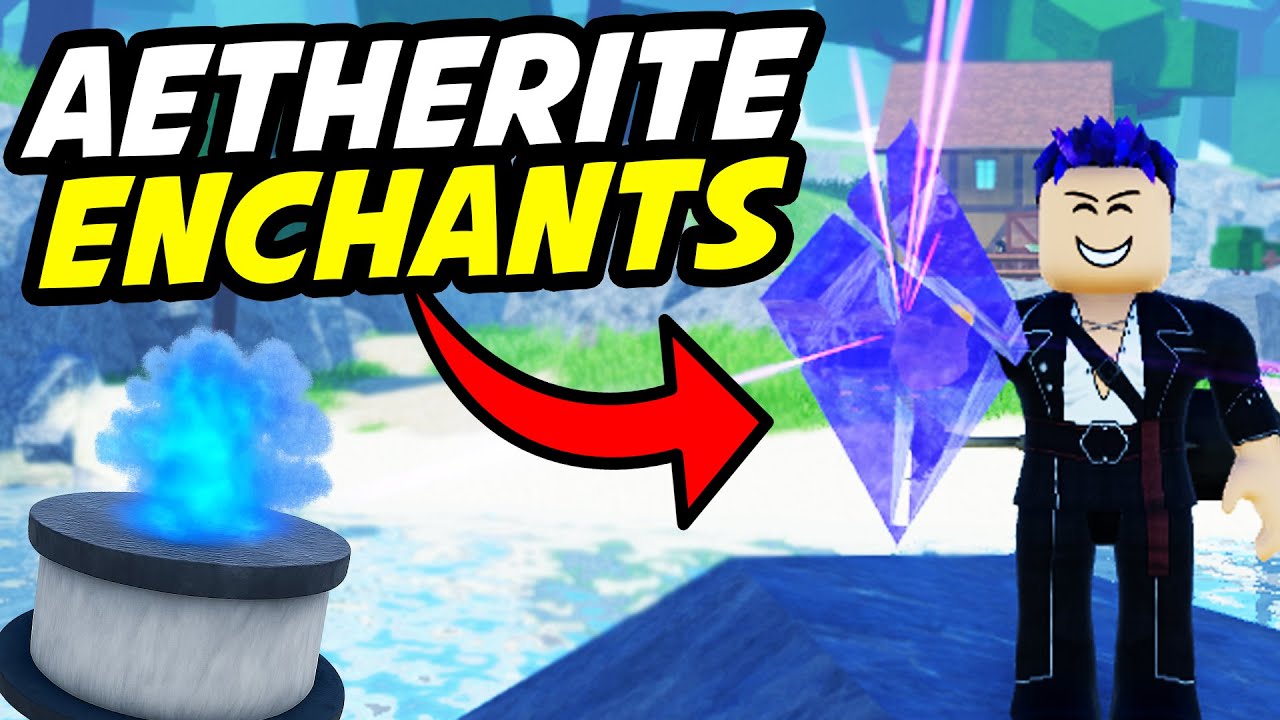 Using AETHERITE for NEW ENCHANTS in Prospecting! (Roblox) - YouTube