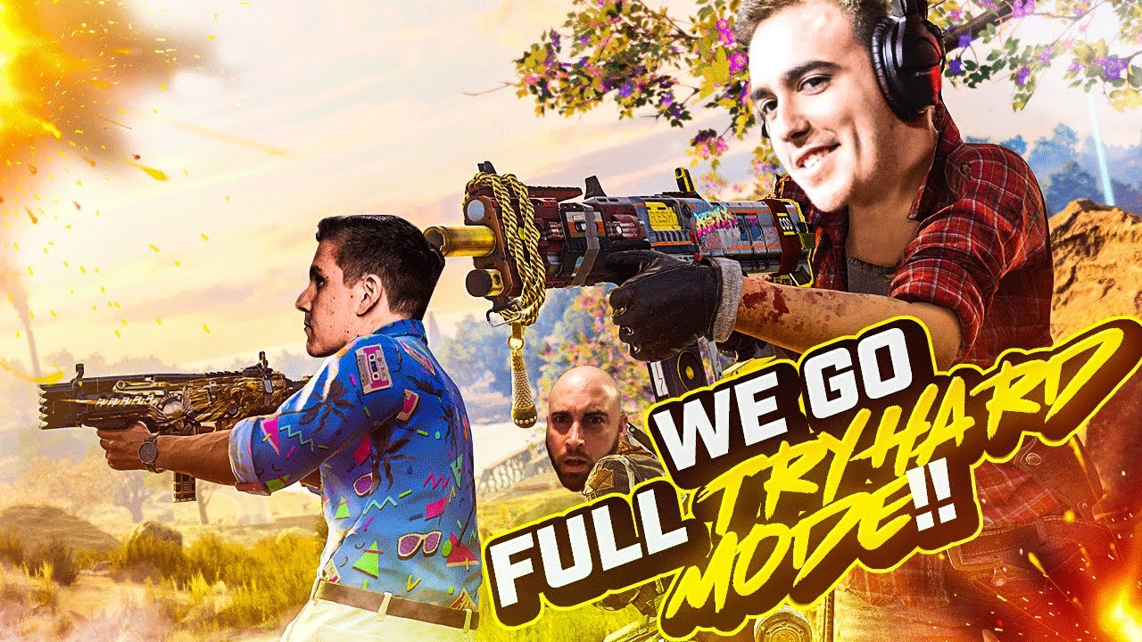 WE GO FULL *TRY-HARD* MODE IN BLACKOUT SQUADS!! HIGH OCTANE PRO COMMS ...