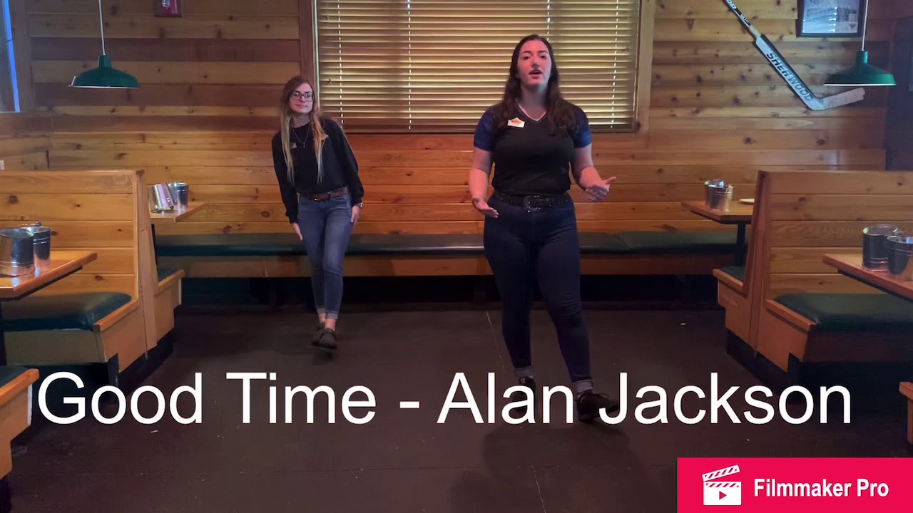 Good Time Line Dance Tutorial - YouTube