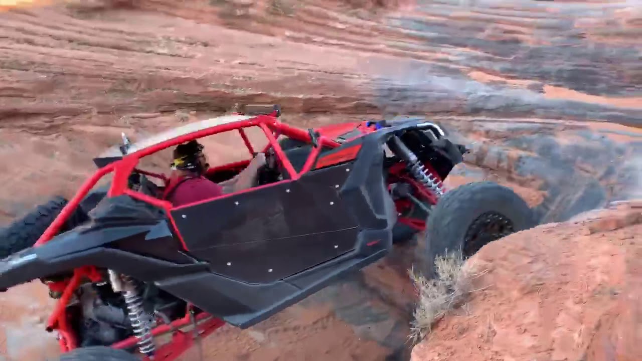 Can am X3 sand hollow state park - YouTube