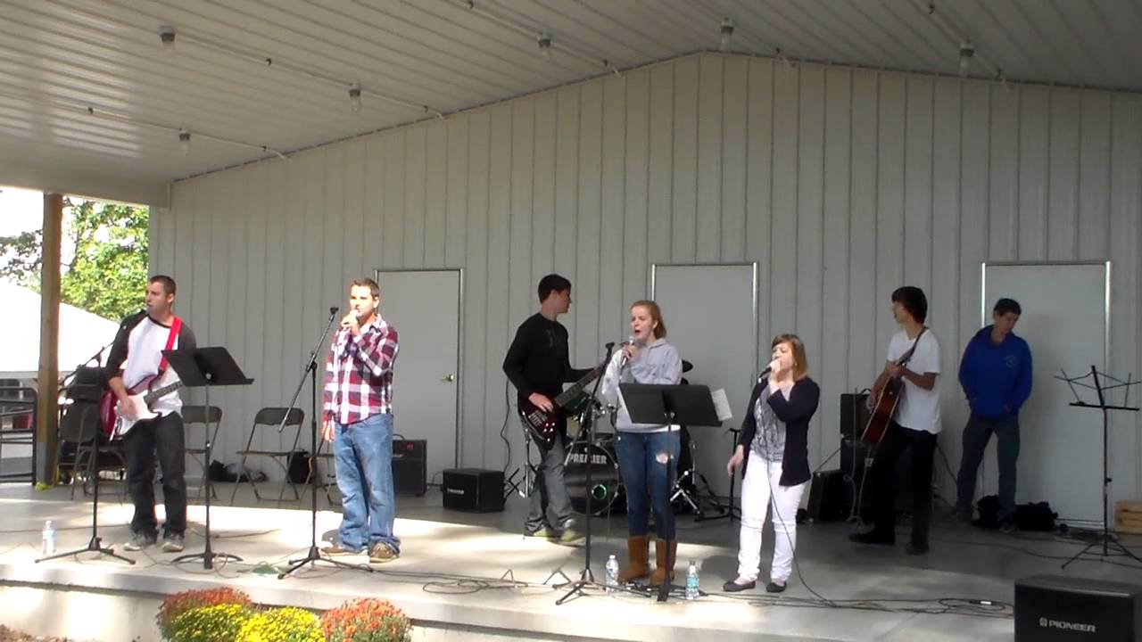 Mighty To Save @ Hinkelfest Worship Service - YouTube