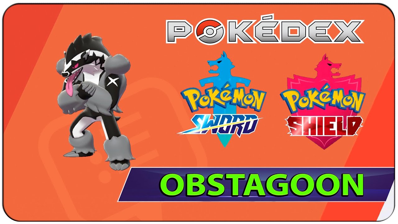 How to Catch Obstagoon - 033 #Pokemon Sword & Shield - Galar Pokedex ...