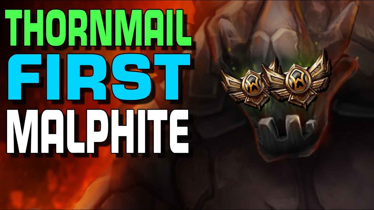 Thornmail First | Malphite Toplane [edit. Gameplay] [GER] - YouTube