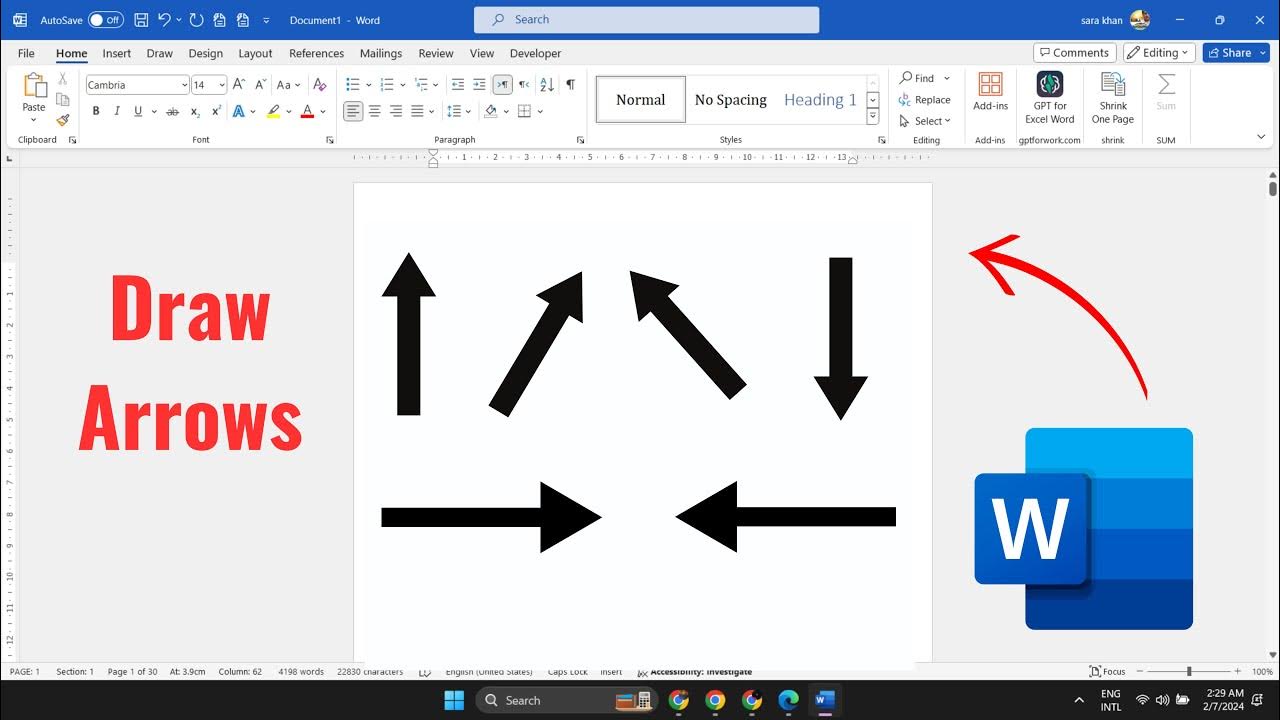 How To Insert Arrows In Word Hindi YouTube how-to-insert-arrows-in-word-hindi-youtube