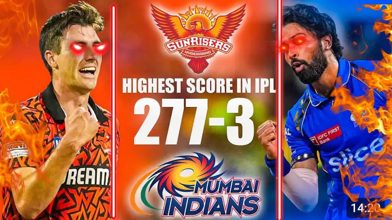 MI VS SRH | 2024 highlights | #ipl #mumbaiindians #srh - YouTube