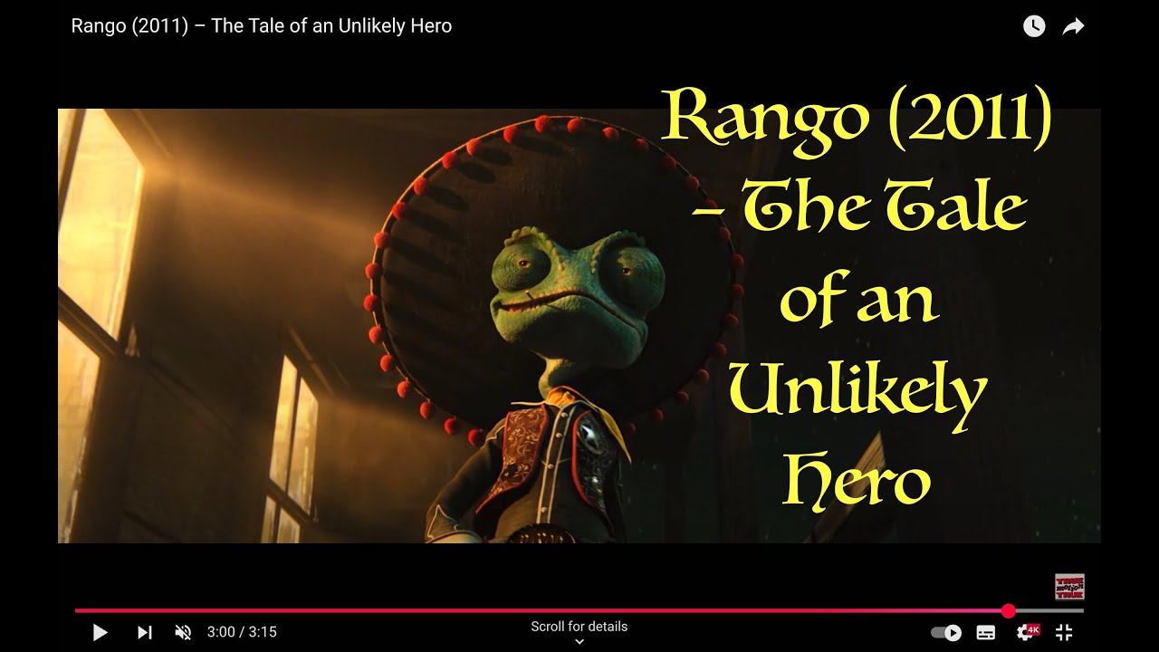 Rango (2011) – The Tale of an Unlikely Hero - YouTube