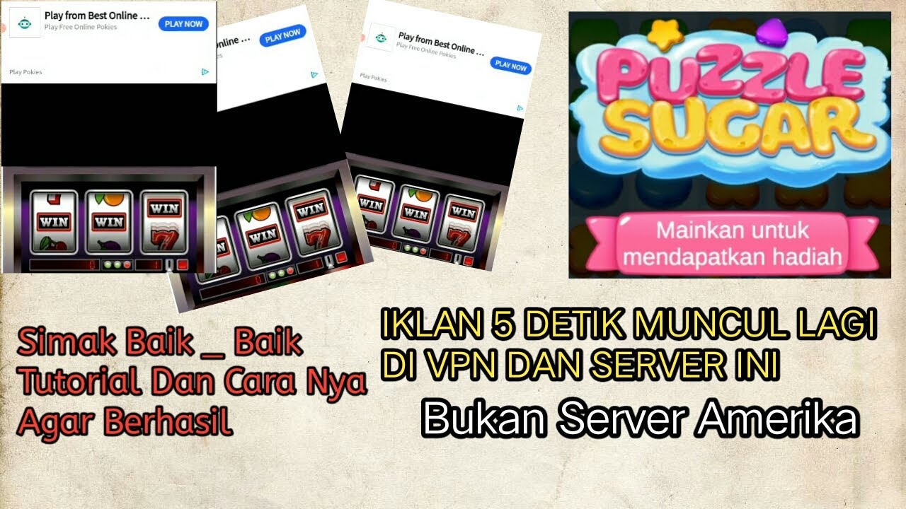 Update Cara Terbaru Mencari Iklan 5 Detik Di Puzzle Sugar || Pindah Ke ...