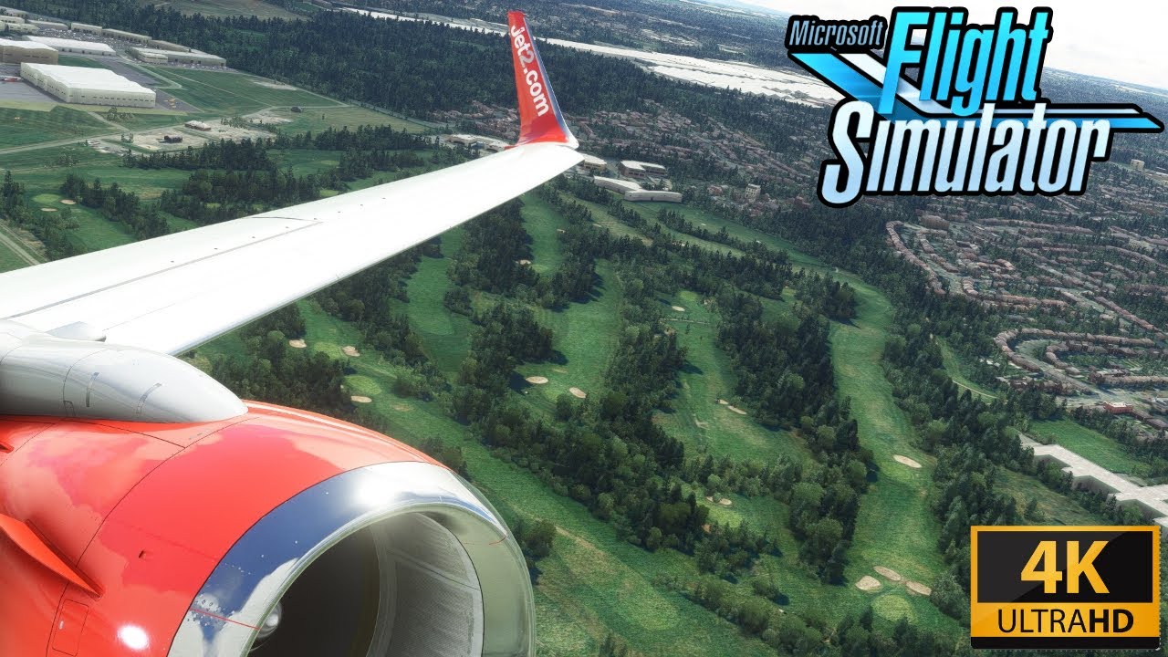 (4K) Jet2 737-700 Take-off from Birmingham Airport | Microsoft Flight ...