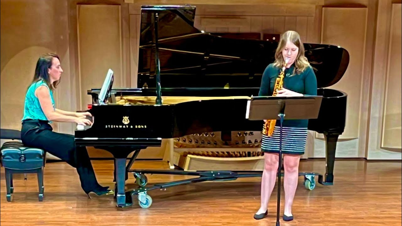 The Singing Fish for Saxophone and Piano, by Lucy Armstrong - YouTube