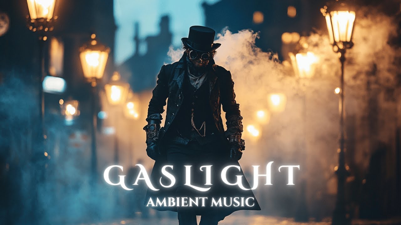 Gaslight Nights - Relaxing Steampunk Music for Creativity - YouTube