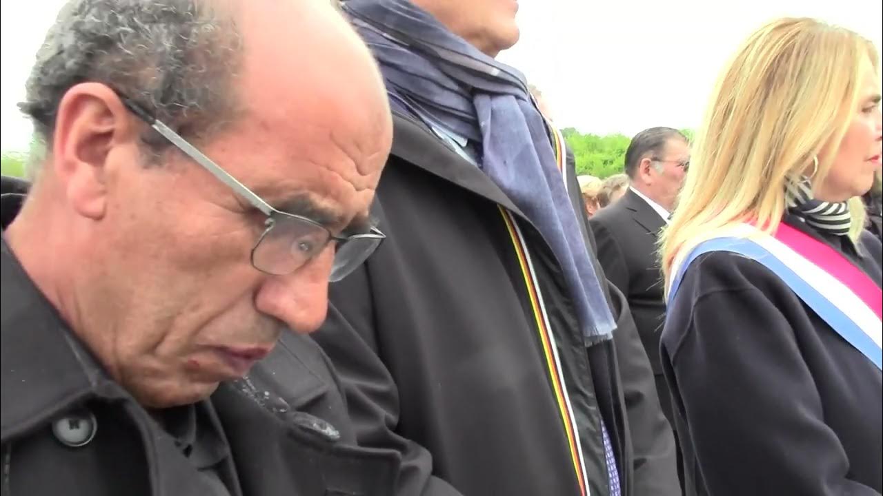1-Commémoration à la stèle du camp de Bias (47) des cinquante ans du soulèvement Harkis - YouTube