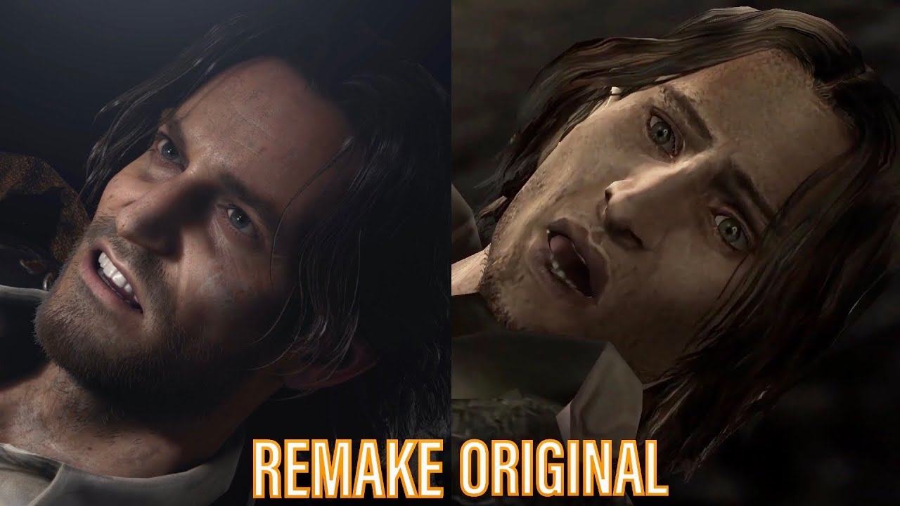 Resident Evil 4 Remake - Meeting Luis Scene Comparison - RE4 Original ...