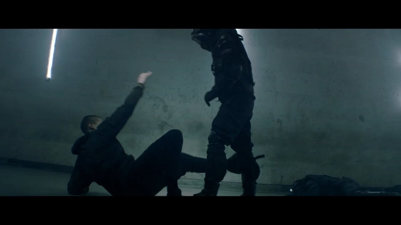 Staging fight scenes, stunt team Dst fragment from a music video ...