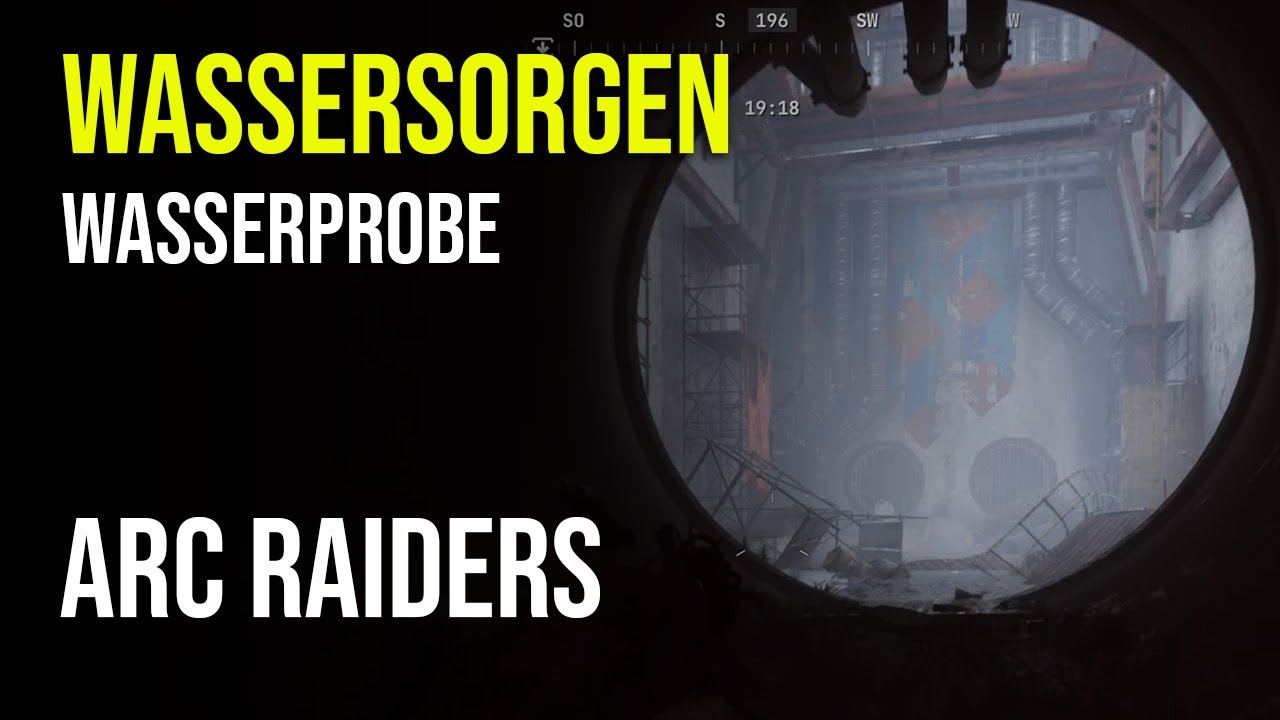 ARC Raiders - Wassersorgen Quest - Wassertunnel Rote Seen - YouTube
