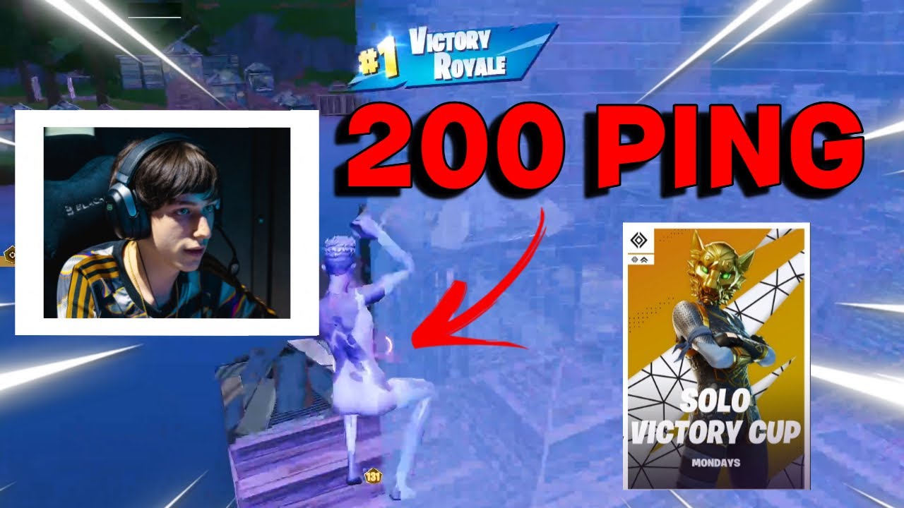 Peterbot DESTROYS Solo Cash Cup on 200 PING (EASY WIN) - YouTube