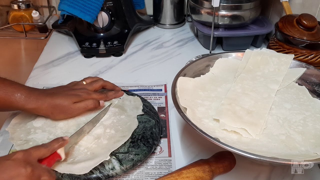 சமோசா ஷீட் / Samosa Sheet Recipe @ home - YouTube