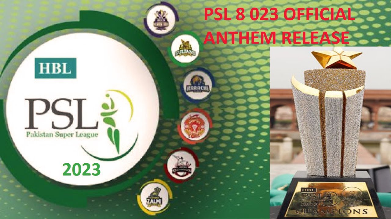 PSL 8 2023 Anthem Song Release Now ( Asim Azhar, Shae Gill, Faris Shafi ...