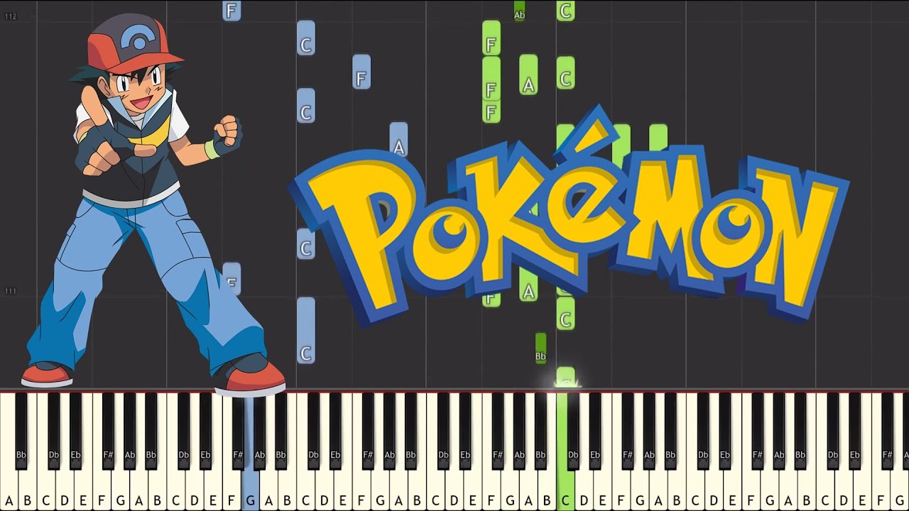 Pokemon piano medley [SYNTHESIA] - YouTube