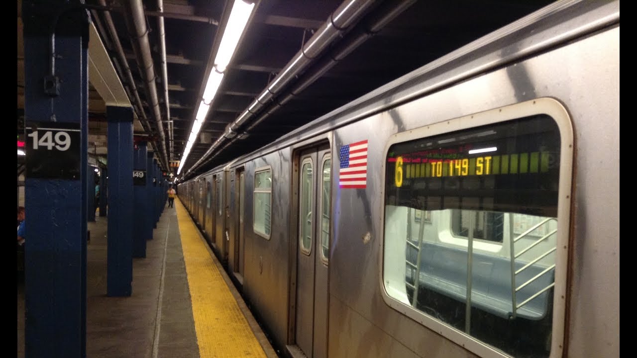 IRT Jerome Avenue Line: R62A & R142/A (6) Train Ends & Begins @ 149th ...